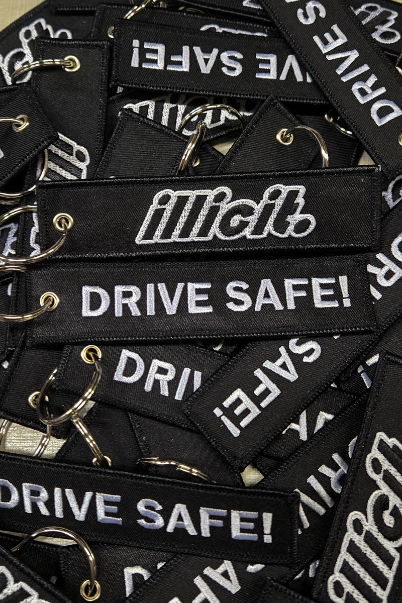Drive Safe! Jet Tag Black – Justillicit.